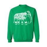Awkward Styles White Elephant Unisex Crewneck Patterned Crewneck for ...