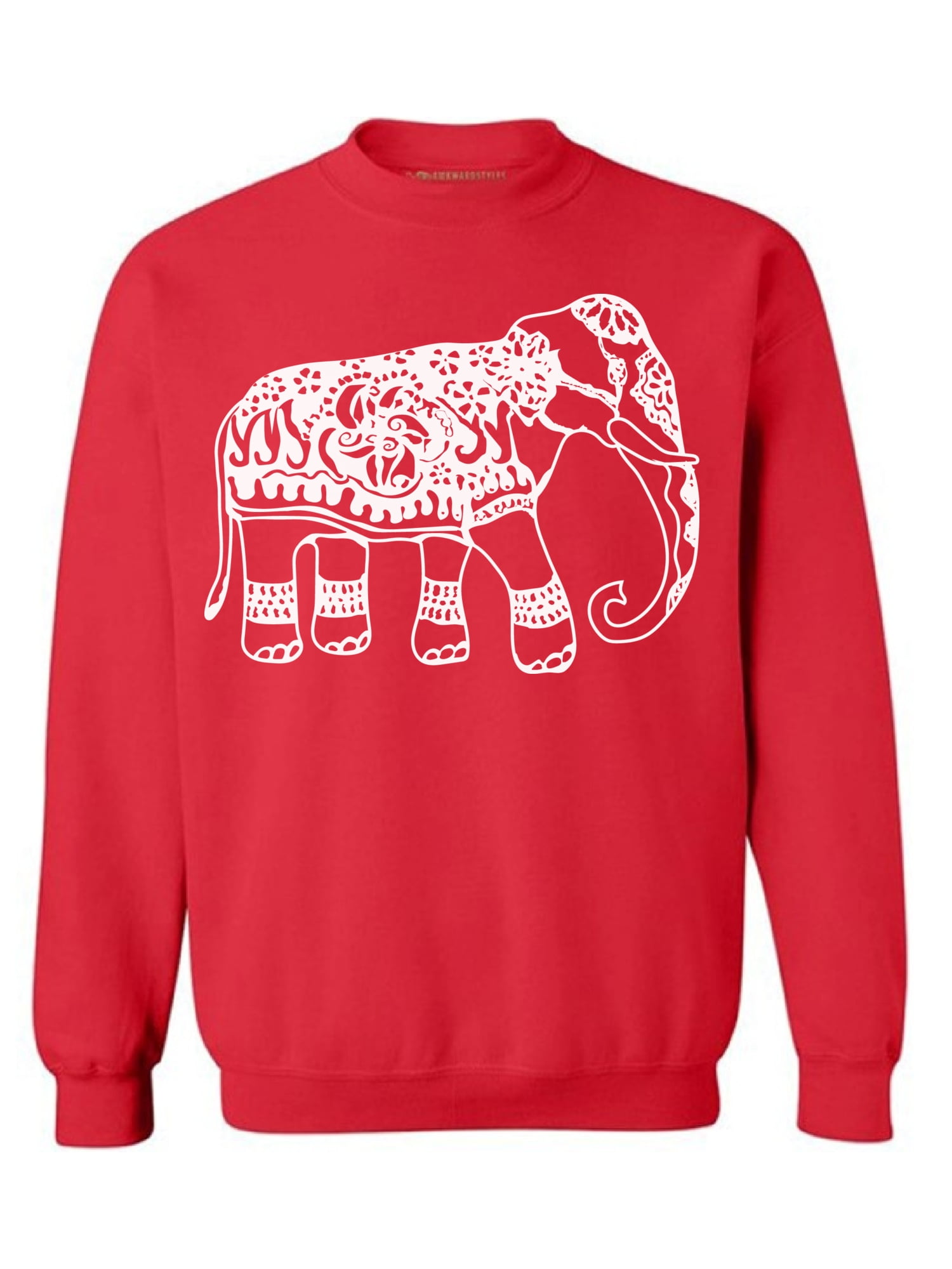 Awkward Styles White Elephant Unisex Crewneck Patterned Crewneck for ...