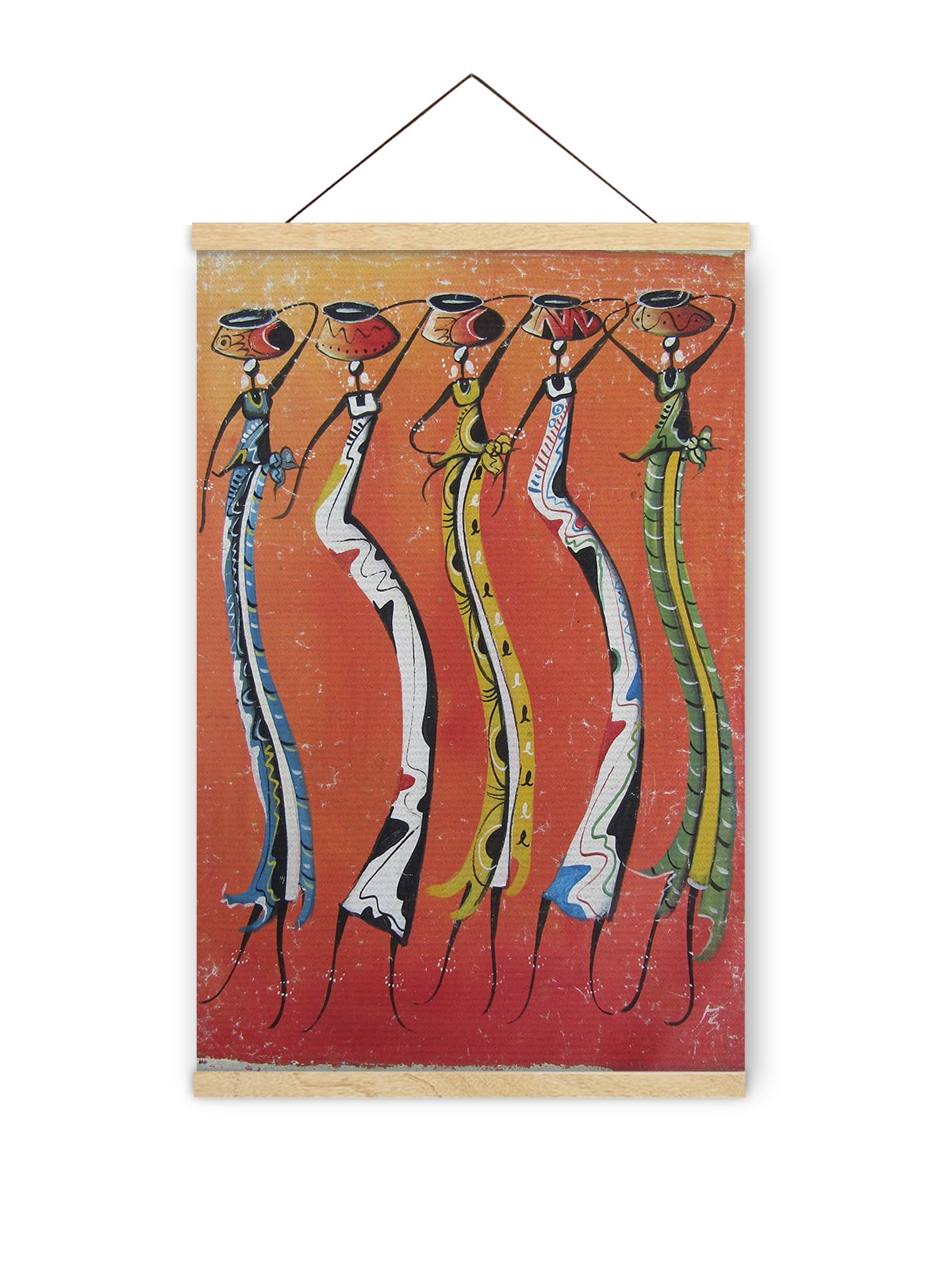 Awkward Styles Wooden magnetic poster Hanger Frame - African Folk ...