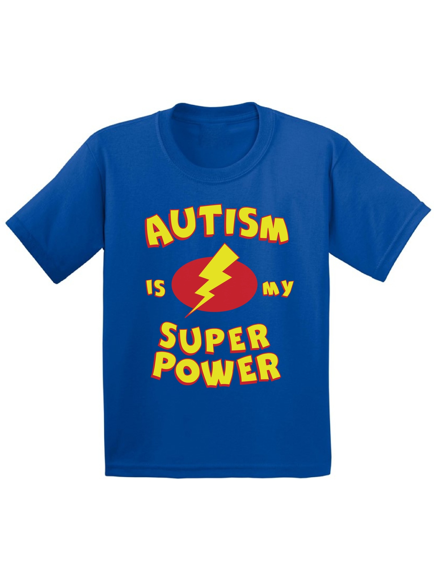 Awkward Styles Youth Autism Is My Super Power Graphic Youth Kids T ...