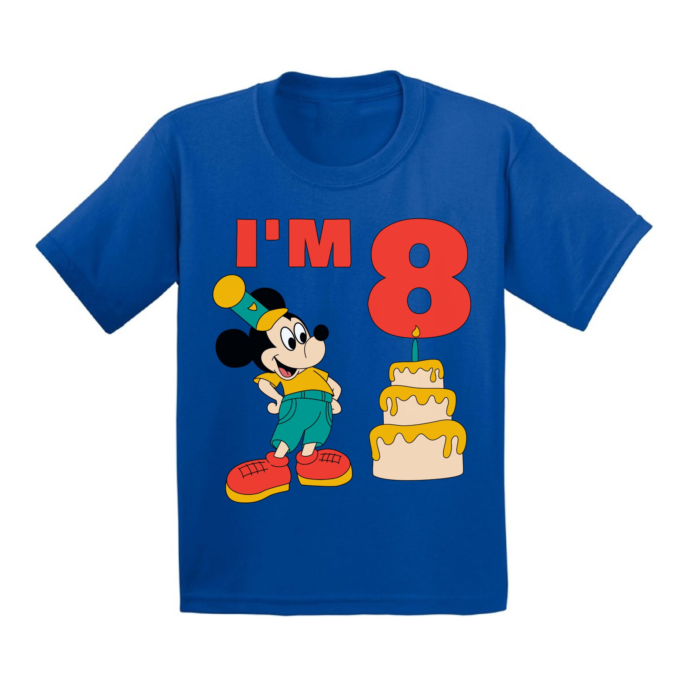 Awkward Styles Youth Shirt Mickey I'm Birthday Kids Boys Tshirt for ...