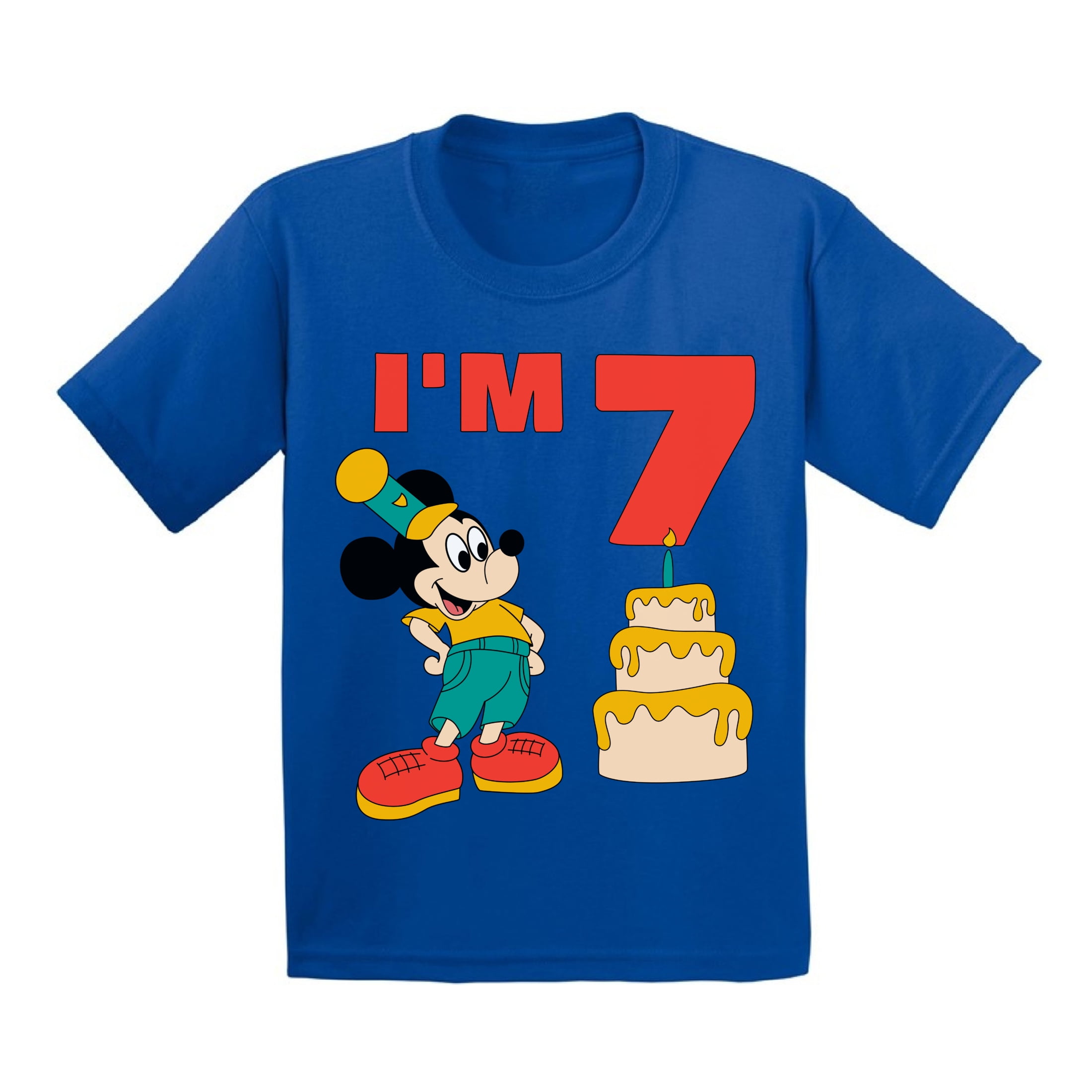Awkward Styles Youth Shirt Mickey I'm Birthday Kids Boys Tshirt for ...