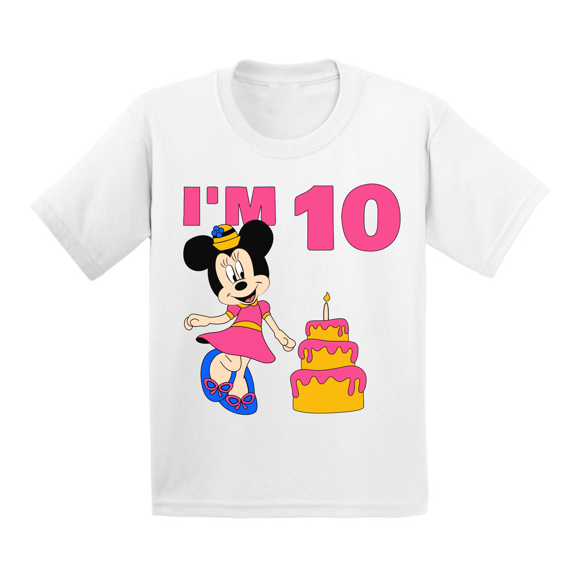 Awkward Styles Youth Shirt Mickey I'm Birthday Kids Girls Tshirt for ...