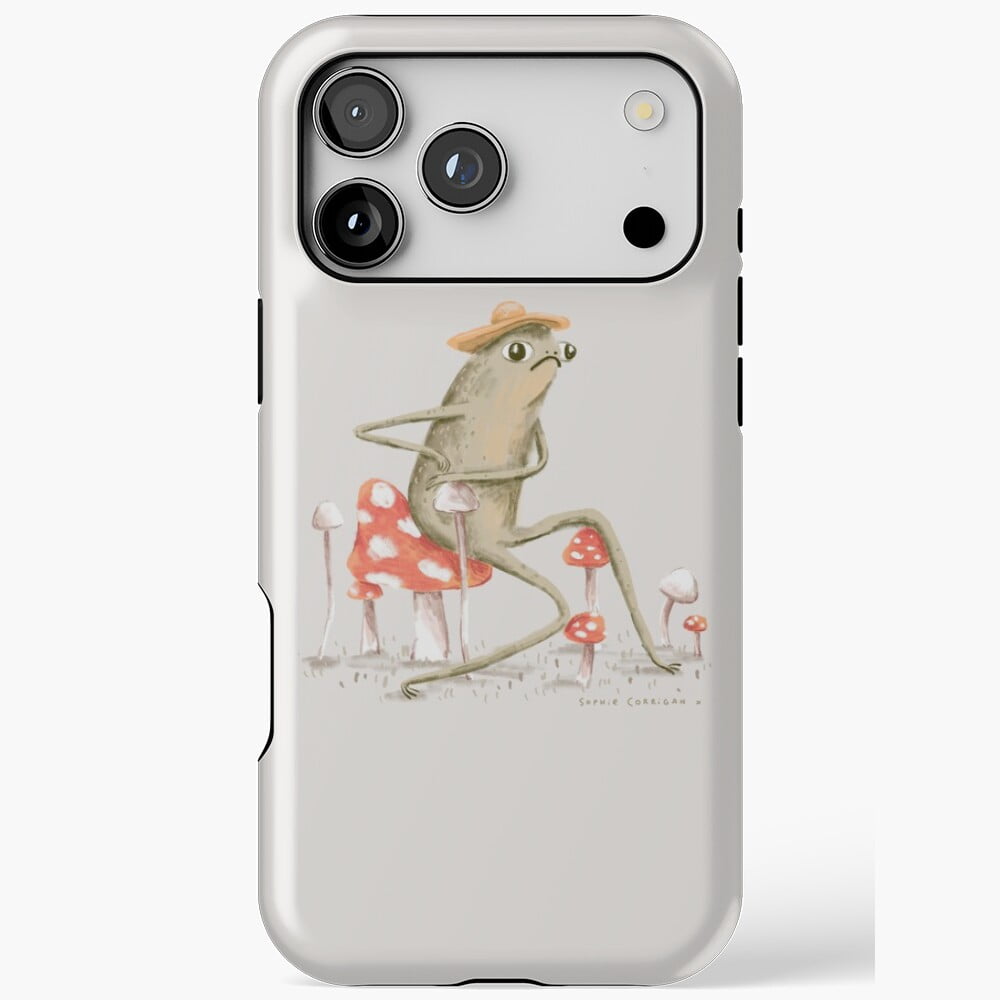 Awkward Toad Funny Animal Design Phone Cover for iPhone 11 12 13 14 15 ...
