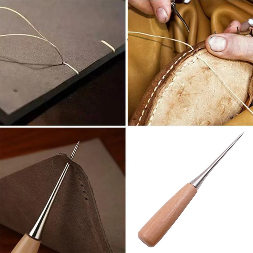 Awl for Sewing Leather Craft Stitching Awl Professional Punch Round ...