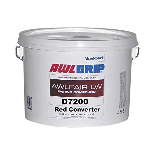 Awlfair LW Trowelable Fairing Compound Standard Converter Red Gal D7200 ...