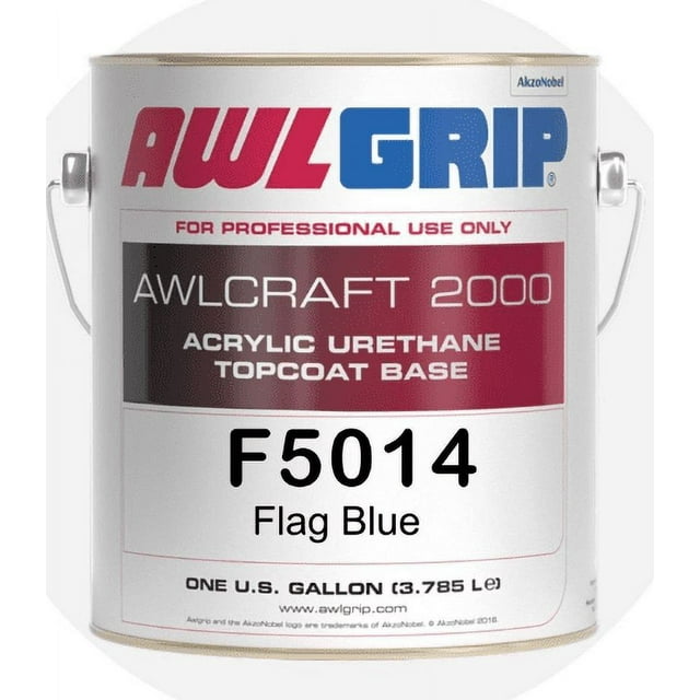 Awlgrip Awlcraft 2000 Acrylic Urethane Topcoat Flag Blue Gallon F5014 ...