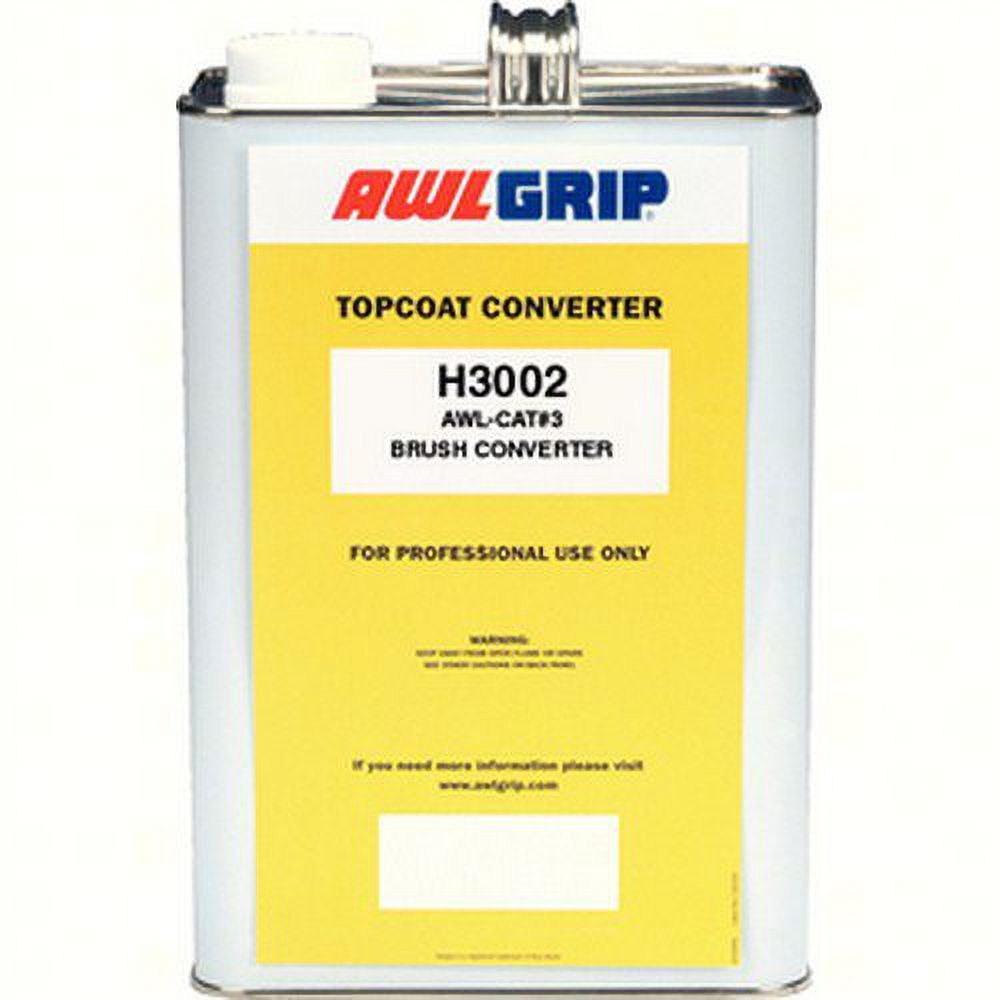 Awlgrip H3002/1HGUS Topcoat Converter #3 Brush HALF Gallon AWL-CAT Boat ...