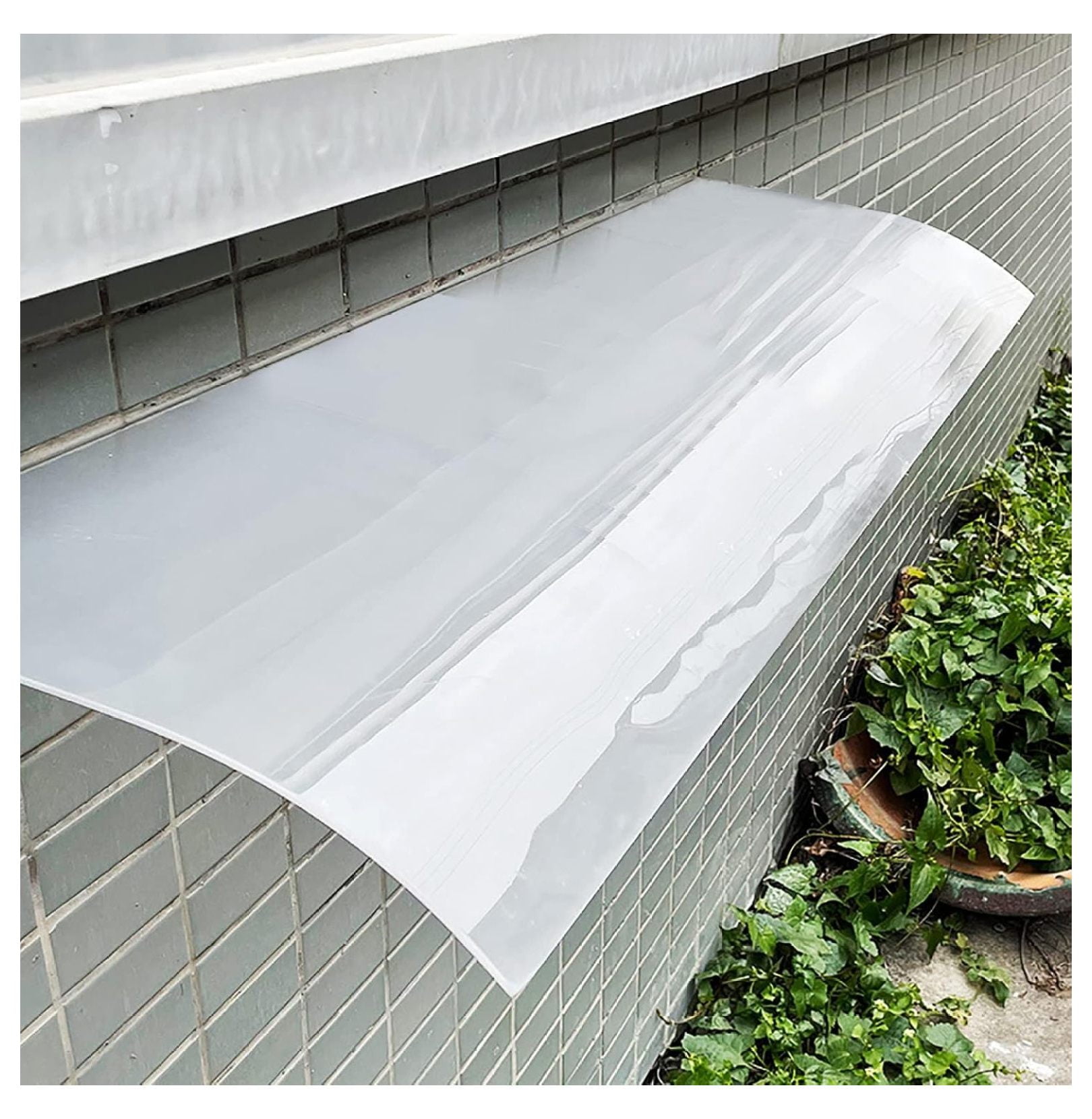 Awning Canopy UV Rain Snow Protection for Front Door/Porch Patio Roof ...