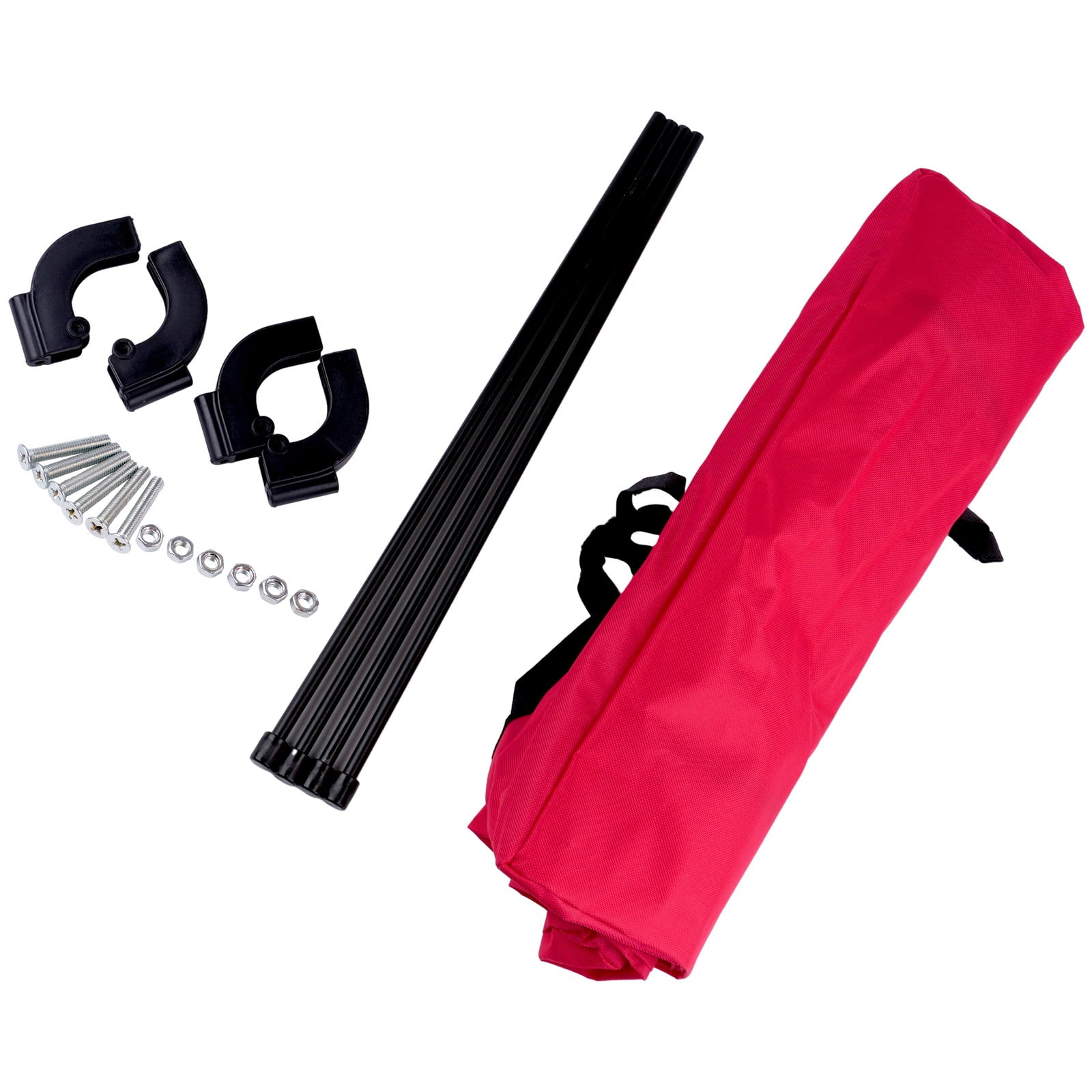 Awning Canopy for Garden Wagon Sun Shade Cover for Trolley Cart Red ...