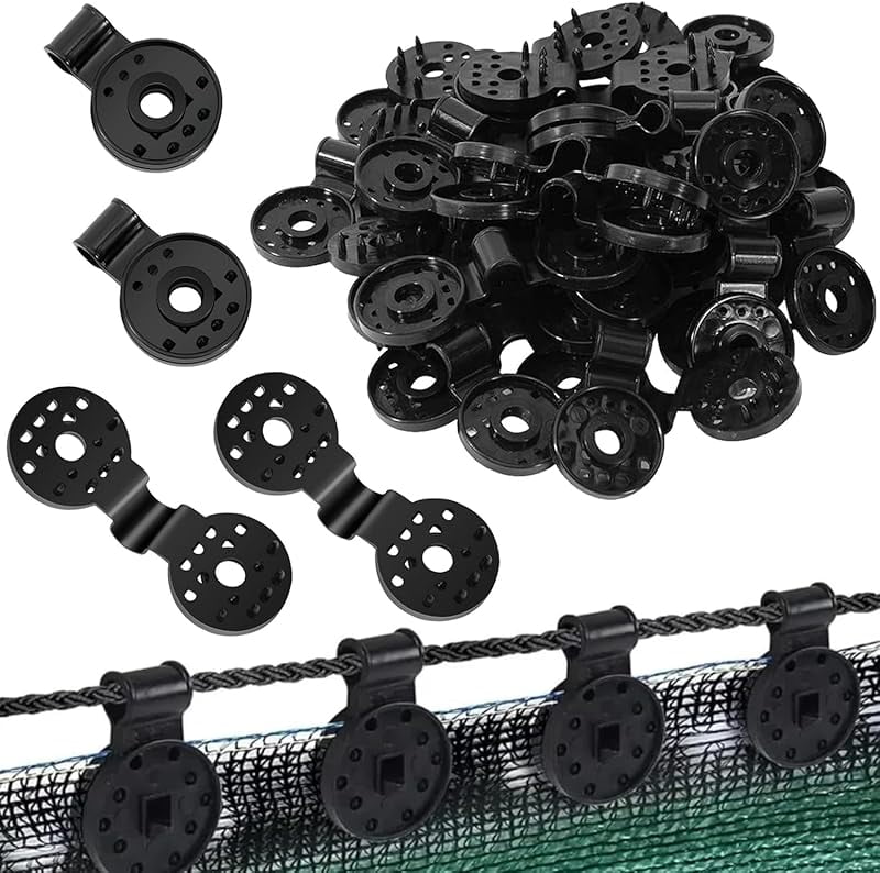 Awning Fabric Heavy Duty Locking Clip, Sunscreen Net Clips, Reusable ...
