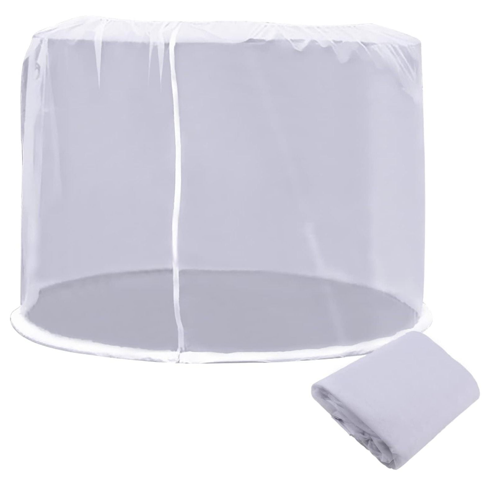 Awning Netting with Zipper Door and Polyester Mesh Netting, Patio ...