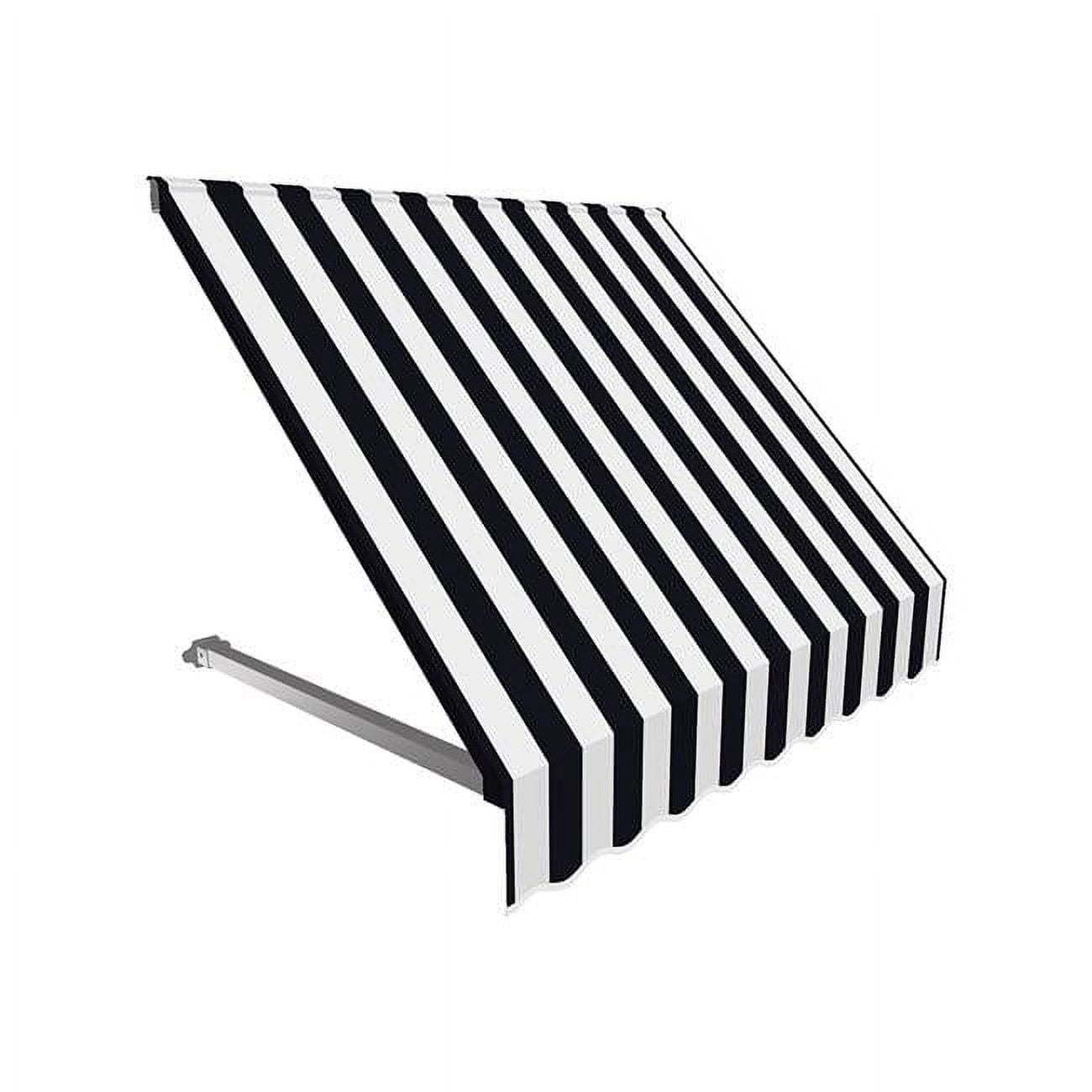 Awntech ER1836-US-6KW 6.38 ft. Dallas Retro Window & Entry Awning ...