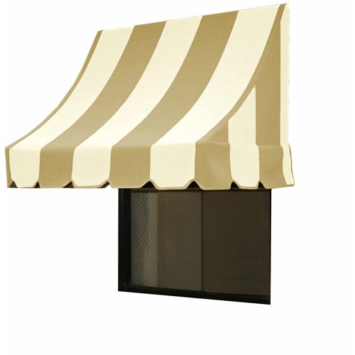 Awntech Nantucket Crescent Shaped Window/Door Awning - Walmart.com