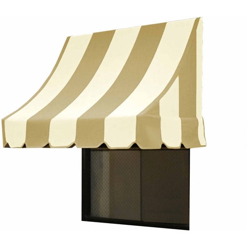 Awntech Nantucket Crescent Shaped Window/Door Awning - Walmart.com