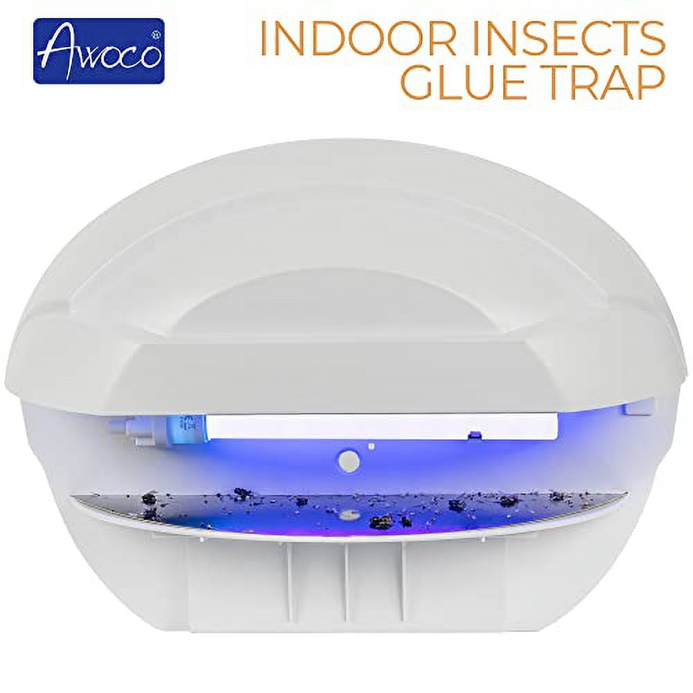 Awoco LED 5W Wall Mount Sconce Sticky Fly Trap Lamp for Capturing ...