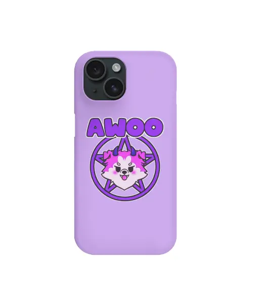 Awoo Sigil Funny Werewolf Howl Magic Phone Case for iPhone 16 15 14 13 ...