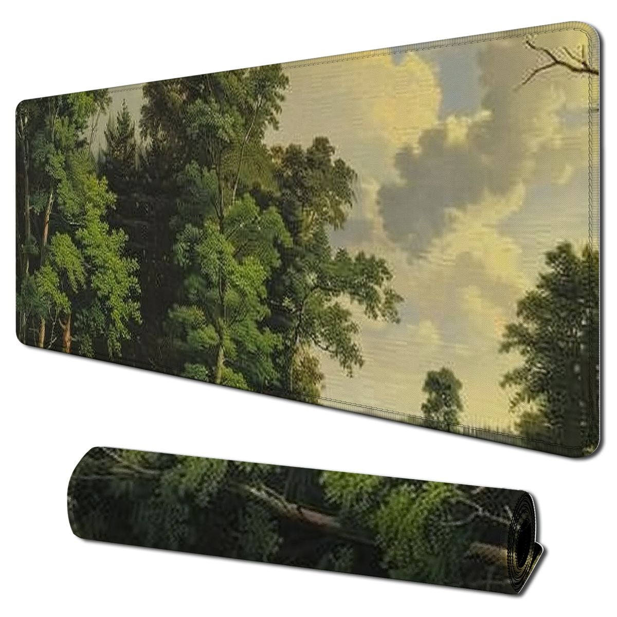 Awpe Barend Cornelis Koekkoek Cool Desk Pad for Keyboard and Mouse 31 ...