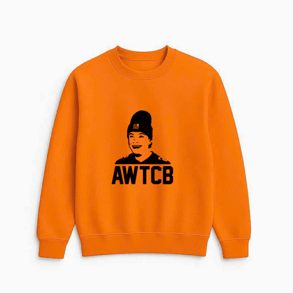 Awtcb Minimal Bold Typography Streetwear Modern Graphic Logo Sweatshirt ...