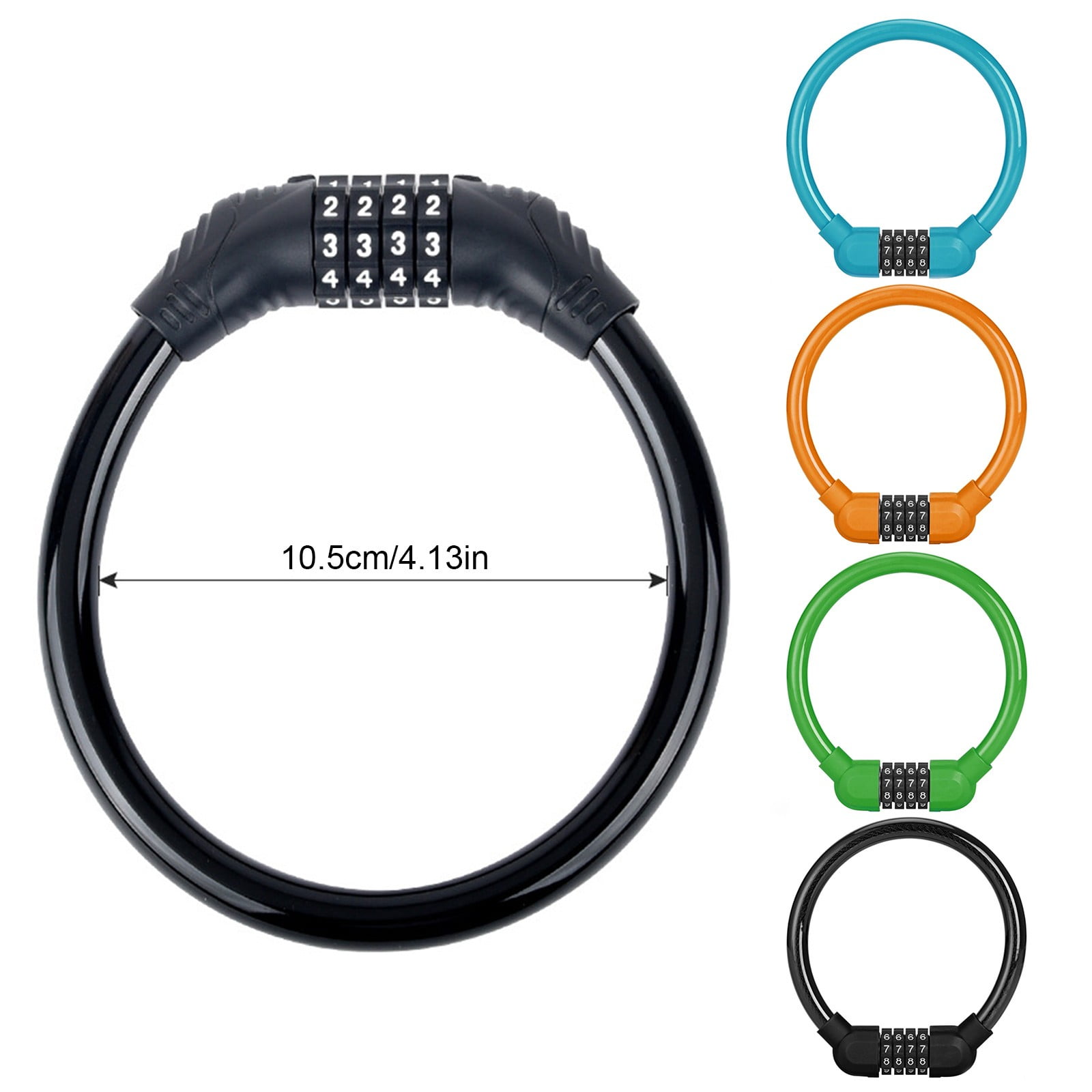 Awuniuwa Portable Lock Heavy Duty Scooter Motorcycles Combination ...