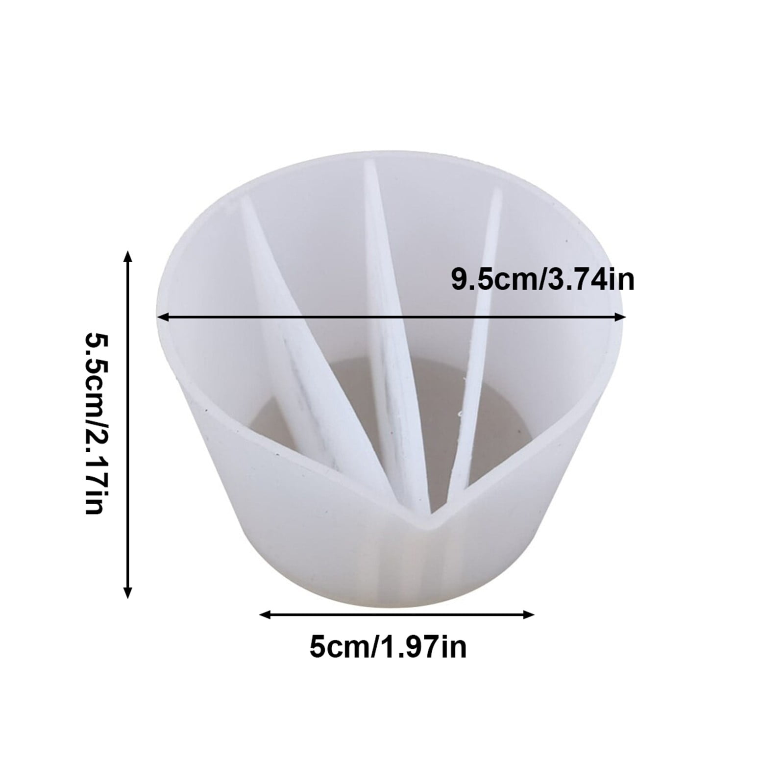 Awuniuwa Split Cup For Paint Pouring Art Silicone Split Cup Resin ...