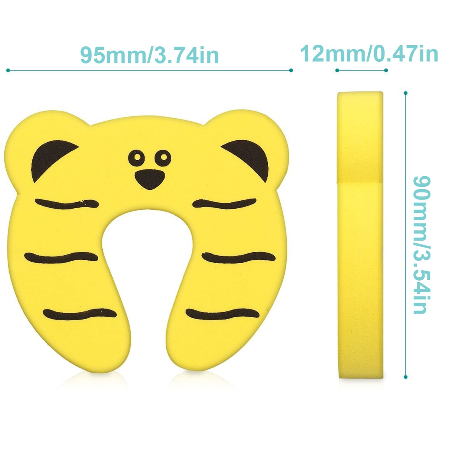 Awuniuwadoor Stoppers For Bottom Of Door, Door Slam Stopper, Baby Pinch ...