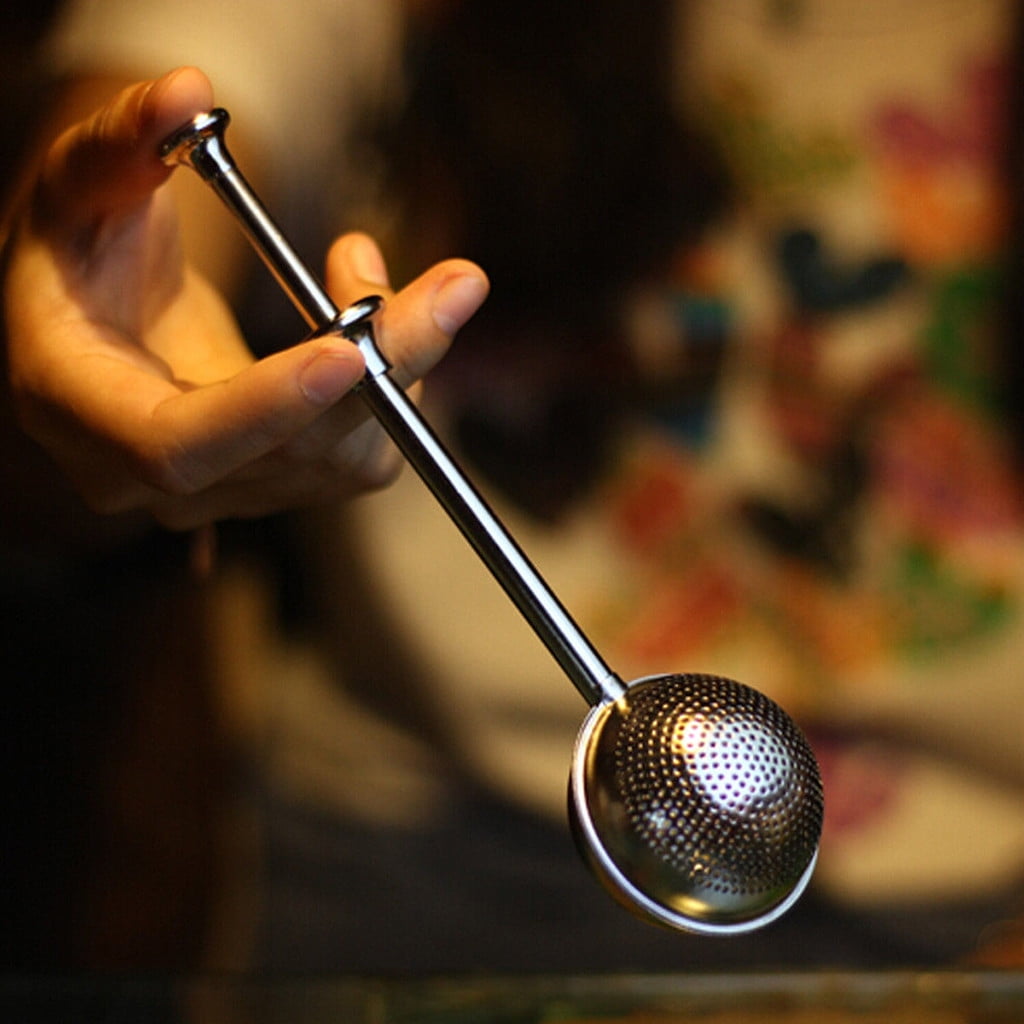 Awuniuwafilter Leaf Ball Teaspoon Tea Infuser Steel Loose Stainless ...