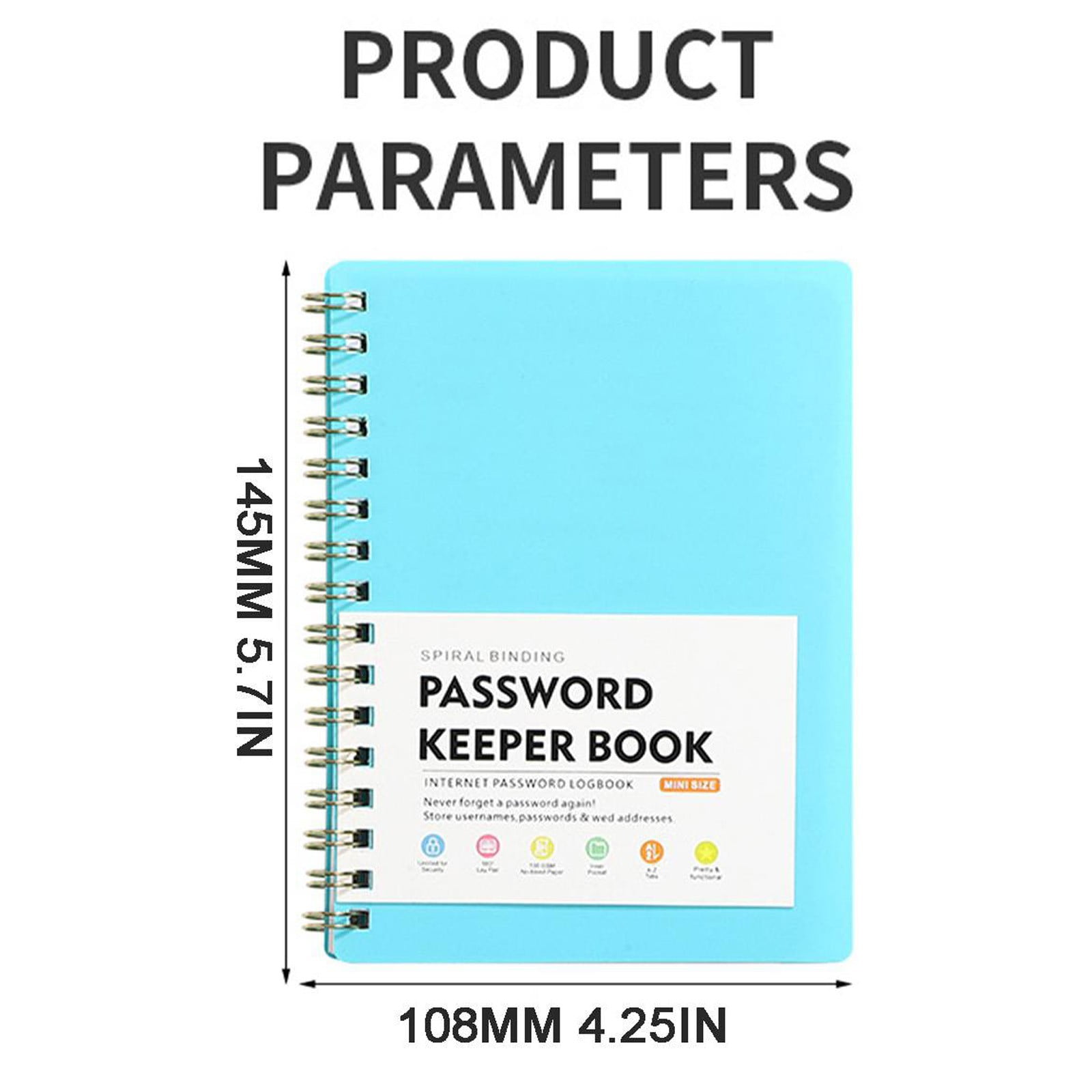 Awuniuwapassword Keeper Book, Password Books For Seniors, Password Book ...