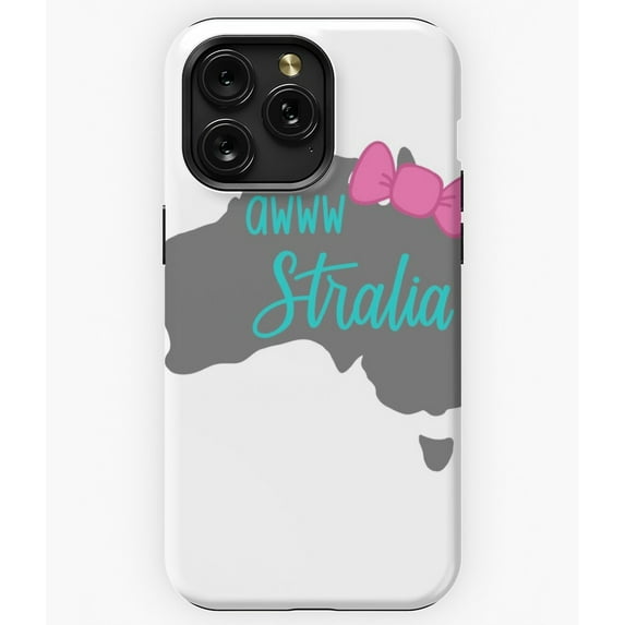 Aww Stralia Smosh Funny Australia Parody Graphic A1548 Phone Case for iPhone 11 to 17 Pro Max ...