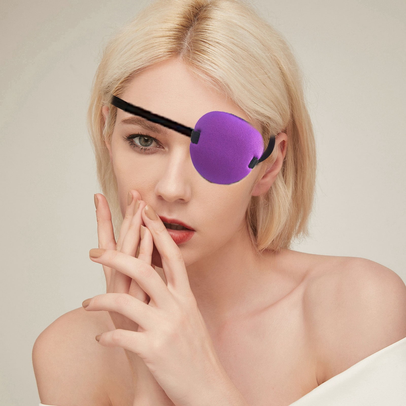 Awwp 1X Eye Mask 2024 New Eyepatch 1Pcs Reusable 3D Adjustable Patch ...