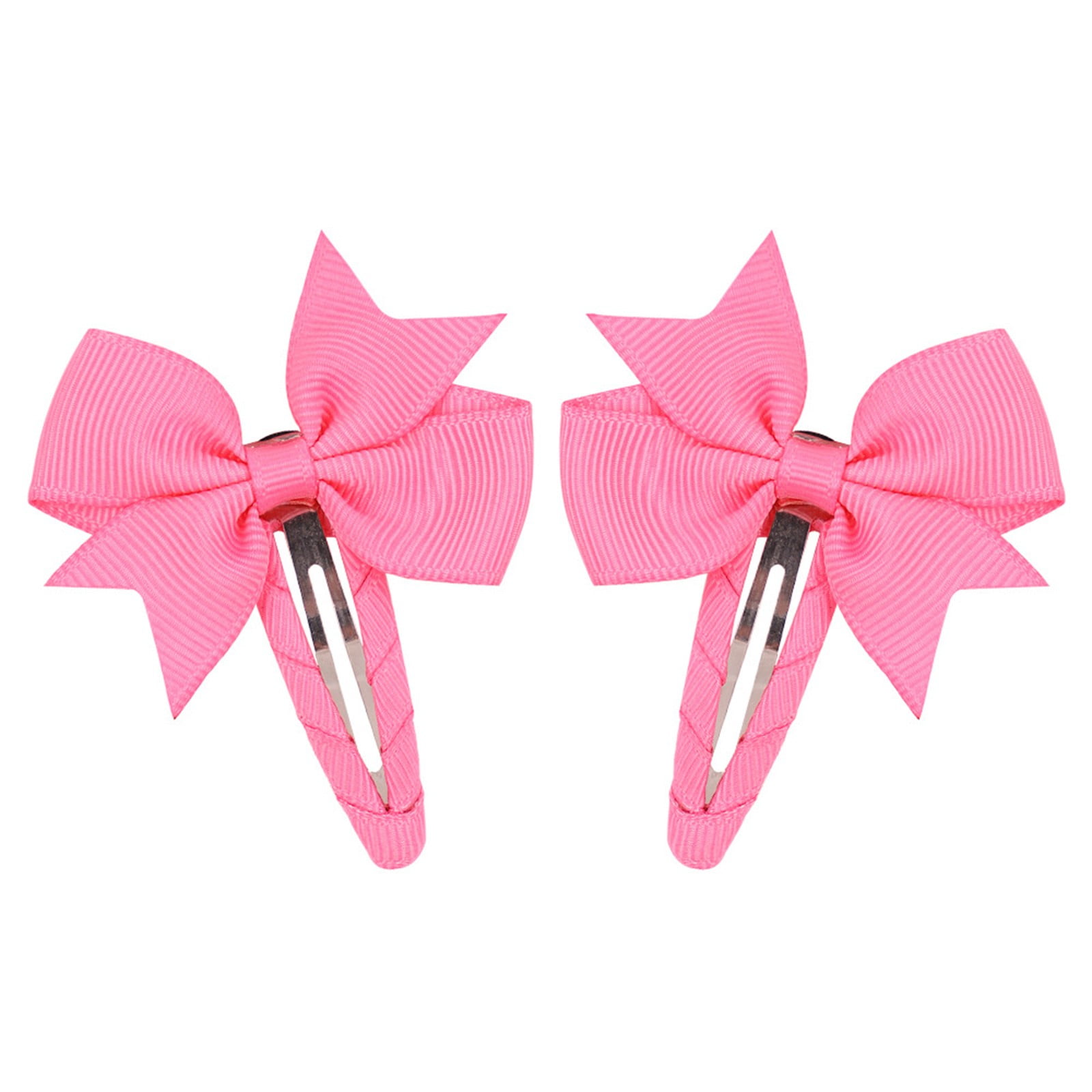 Awwp 2*Children'sBow Hairpins Deep Discounts Hair Clips Hair Bows Clip ...