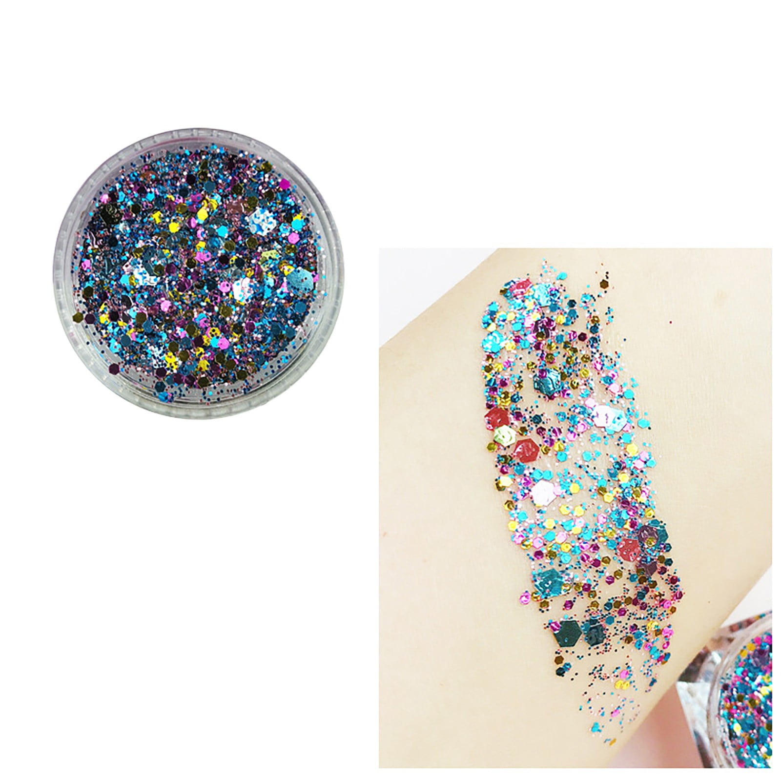 Awwp Body Glitter Concerts Music Festival Rave Accessories Face Glitter ...