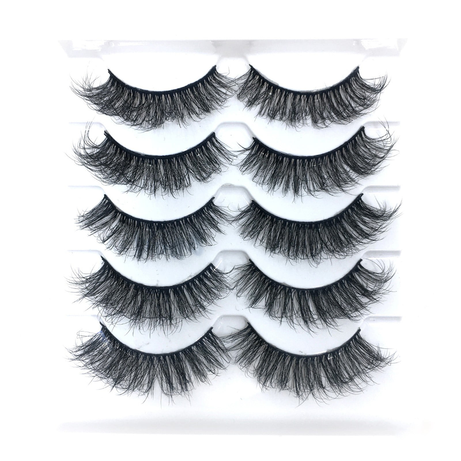 Awwp Eyelashes Big Sales! 1x False Eyelashes Set (5 Pairs) False ...