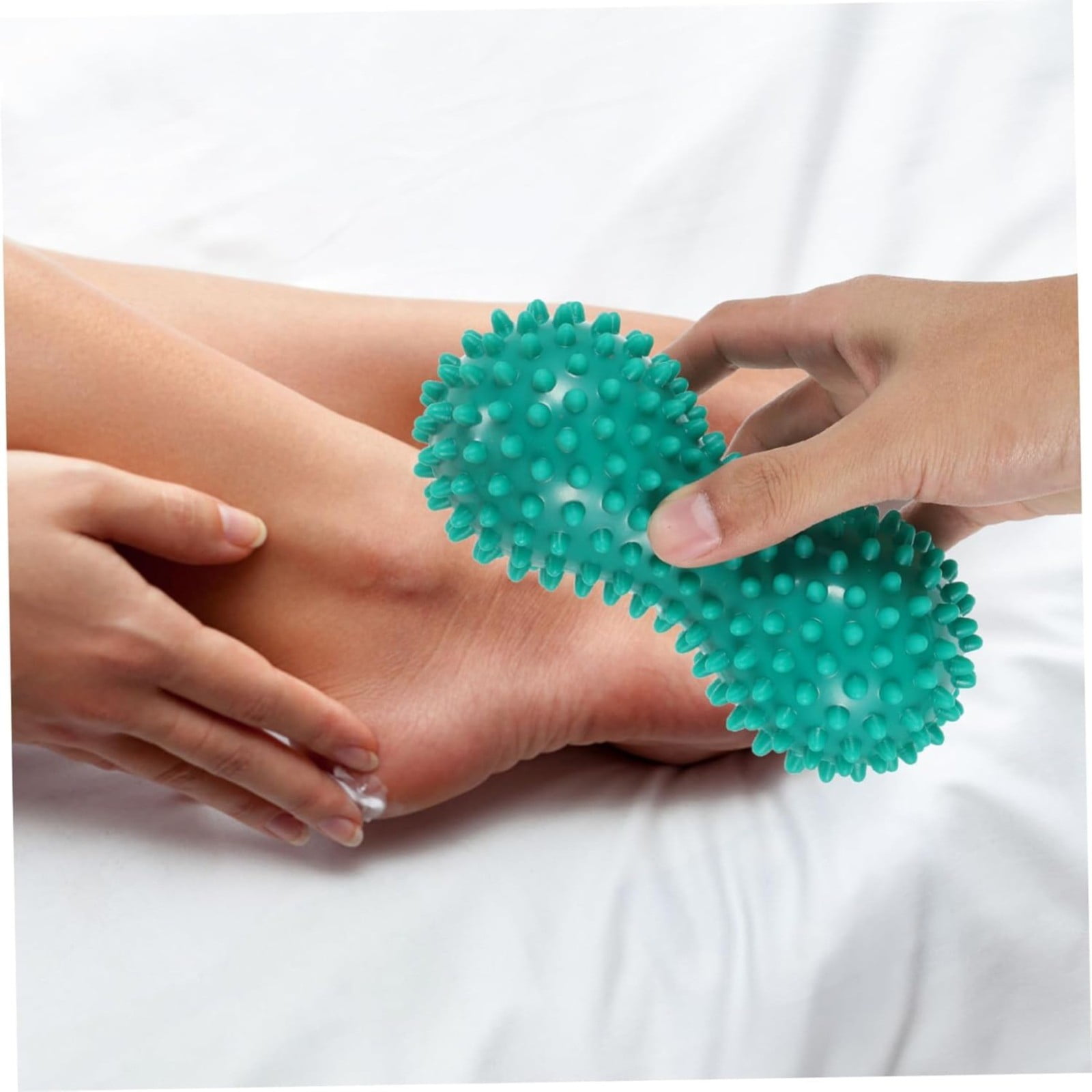 Awwp Green 1*Hedgehog Massage Peanut Ball Massage Massage Roller Double ...