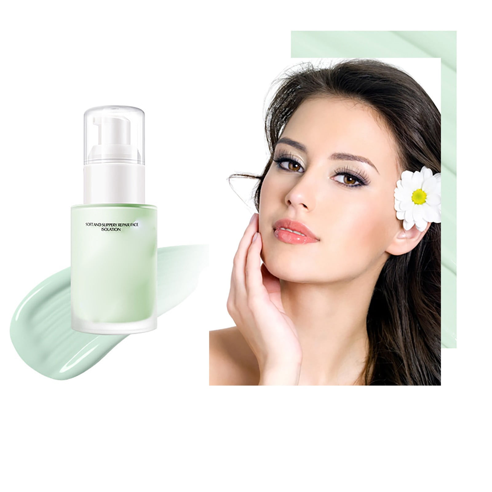 Awwp Green Liquid Foundation*1 Bottle+Packaging Box* Moisturizing Skin ...