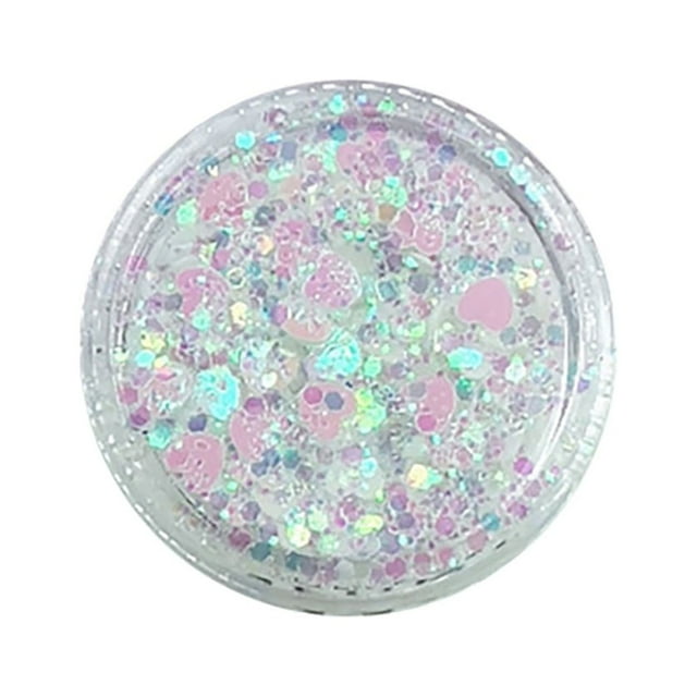 Awwp Multi Color 1x Sequins Bottle Body Glitter Concerts Music