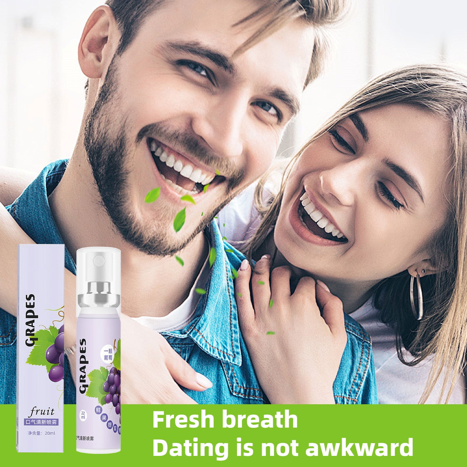 Awwp 1*Oral Spray Walmart Deals, Fruit Flavored Oral Spray Mouth Spray ...