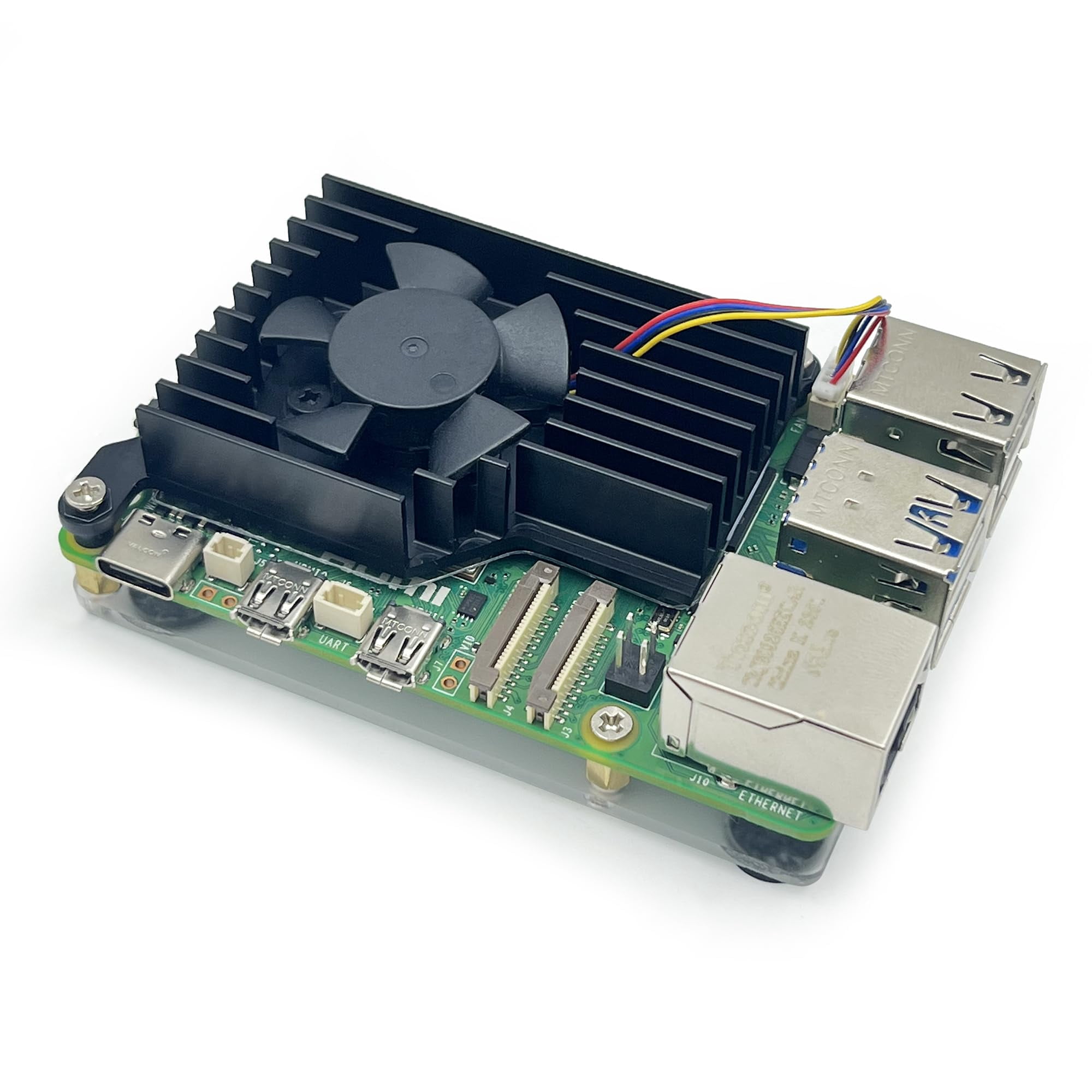 Awxlumv Active Cooler for RRF12 Official Raspberry Pi 5 with 30mm PWM 4 ...