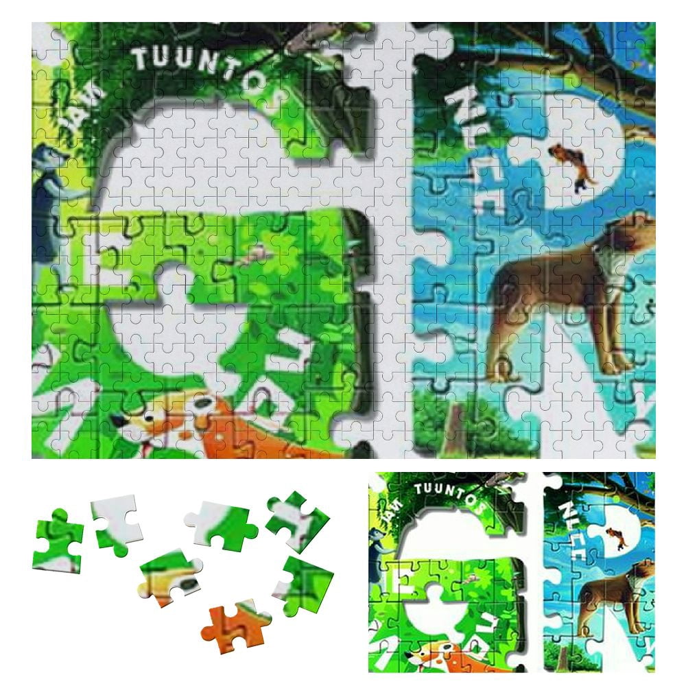 Awypu Animal Alphabet Puzzle Piece Jigsaw Puzzle for Toddlers ...