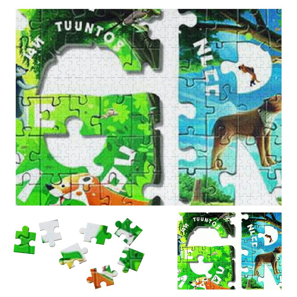 Awypu Animal Alphabet Puzzle Piece Jigsaw Puzzle for Toddlers ...