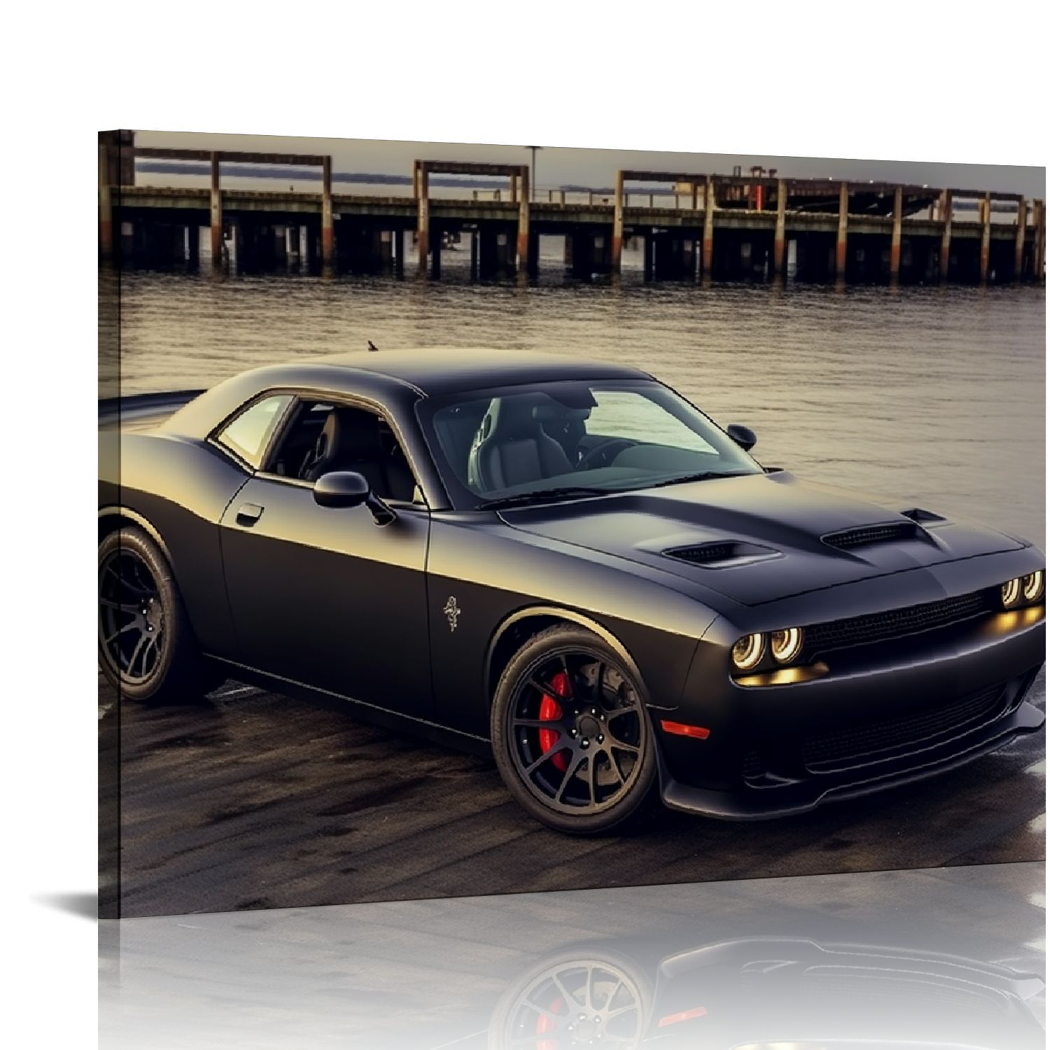 Awypu Car Sea Odd Hellcat Canvas Print Wall Art Posters And Prints ...