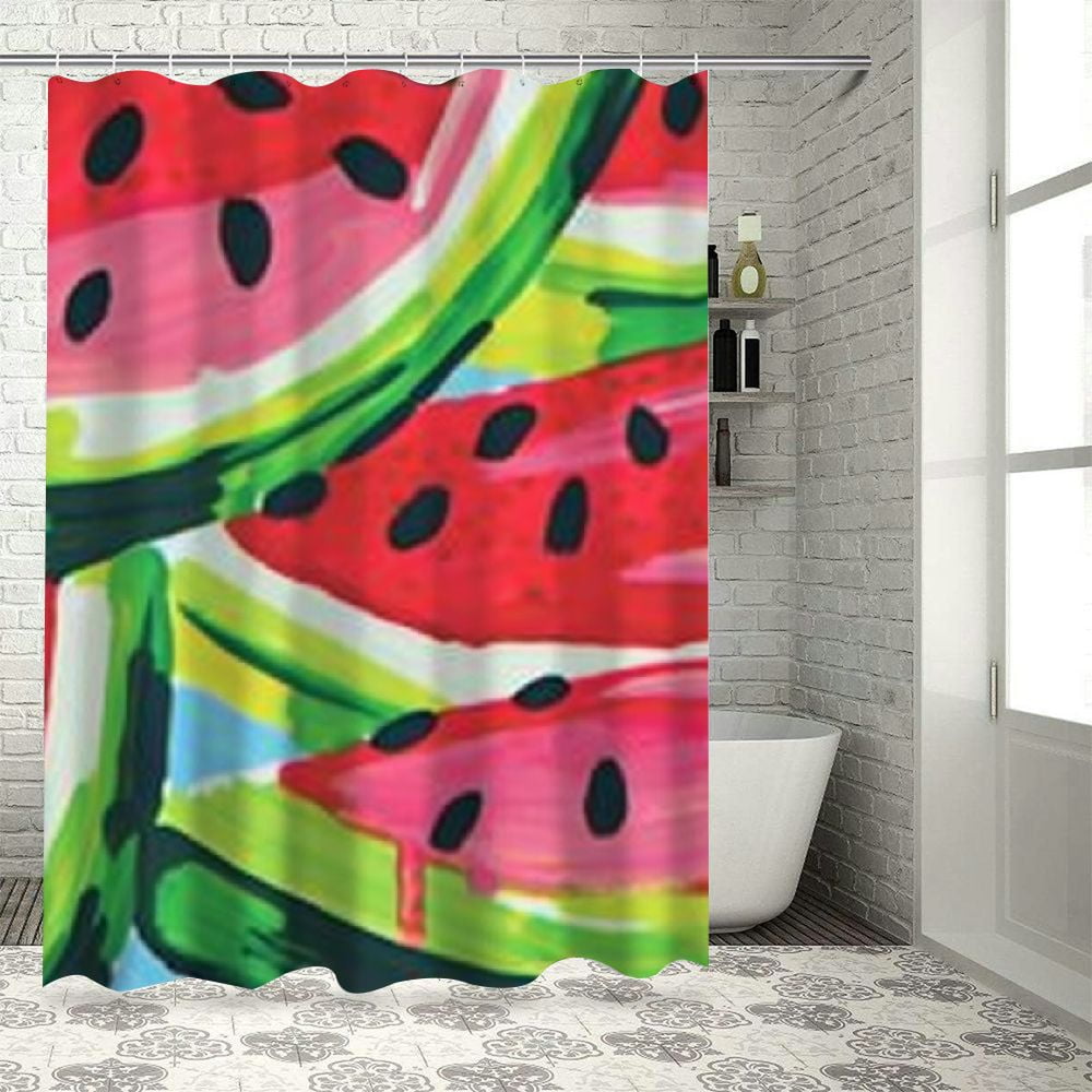Awypu Colorful Watermelon Fruits Pattern Pictures Print Chic Modern ...