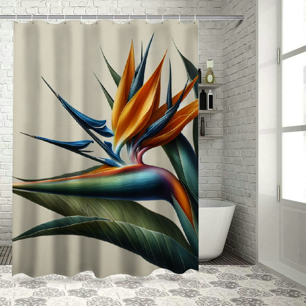 Awypu Spring Bird Paradise Flowers Bouquet Close Hawaiian Isolated On ...