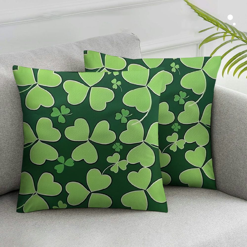 Awypu St Patricks Day Pillow Covers Set of 2, St Patrick Day ...