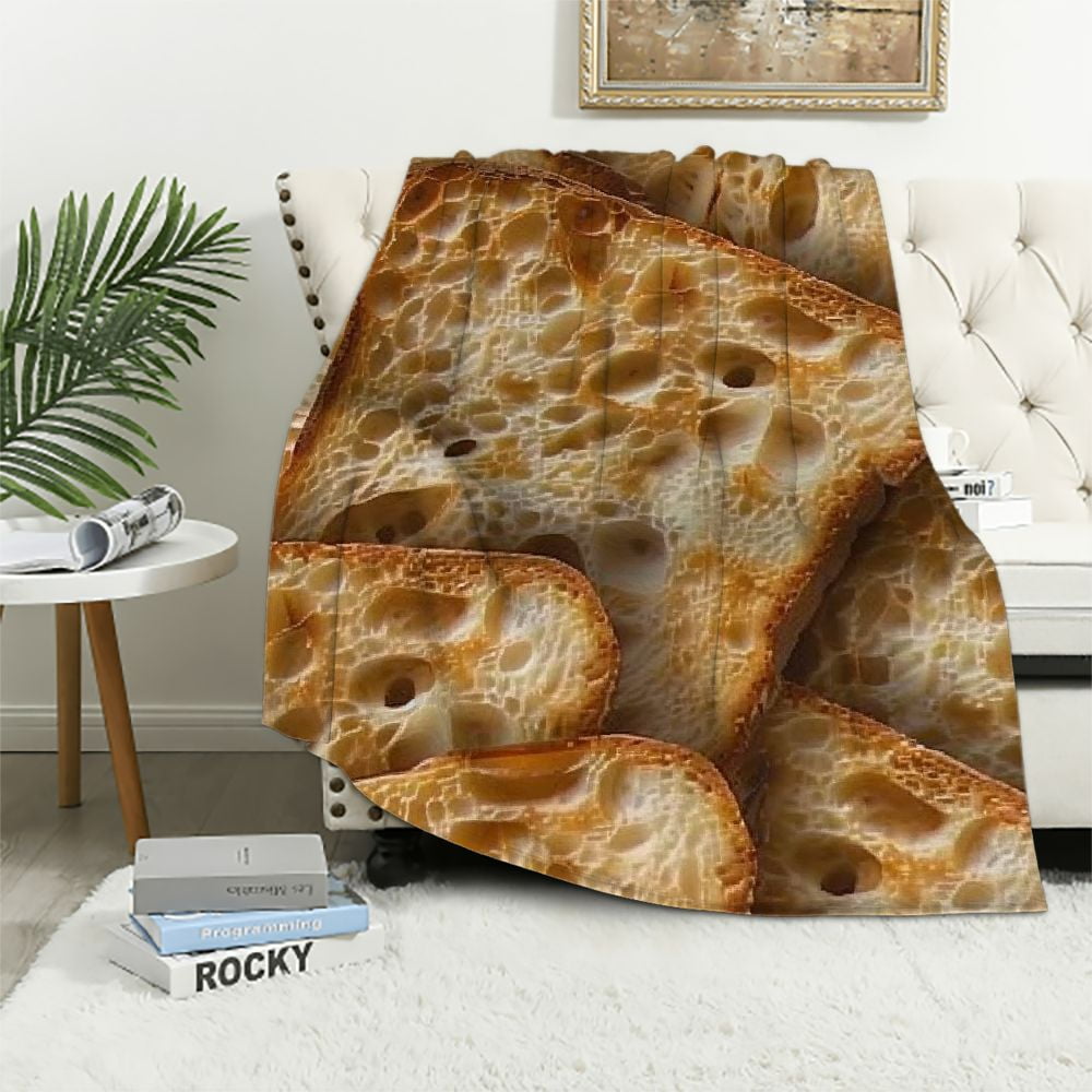 Awypu Toast Bread Blanket - Toast Bread Gifts for Adults - Walmart.com
