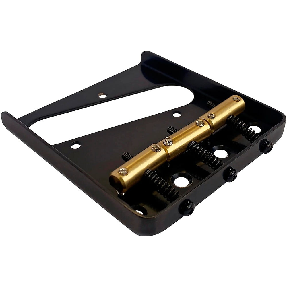 AxLabs Tele-Style Steel Plate Bridge with Brass Compensated Saddles ...