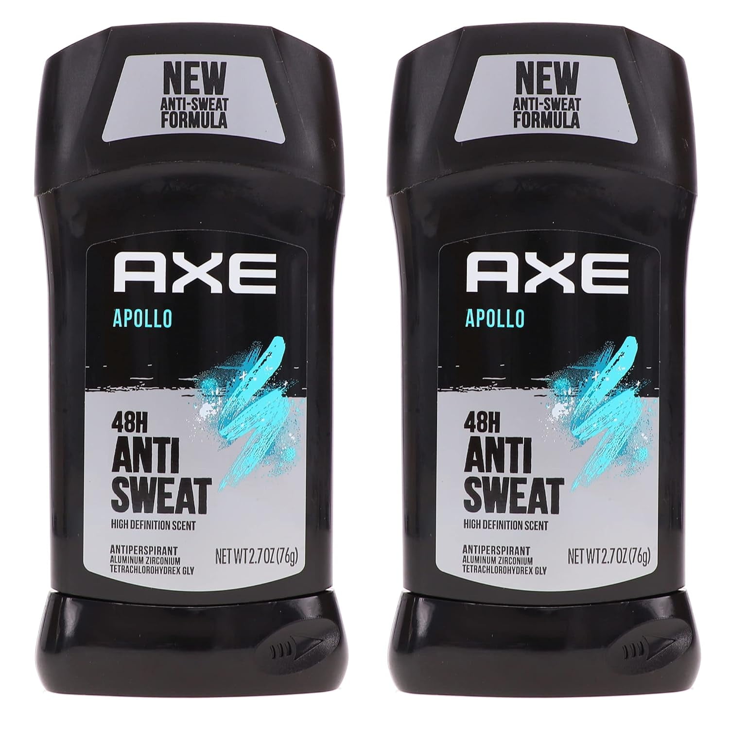 Axe Apollo 48H Anti Sweat Deodorant, Sage and Cedarwood, 2.7 oz, Pack ...