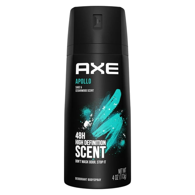 Axe Apollo Long Lasting Antiperspirant Deodorant Spray, Sage and ...