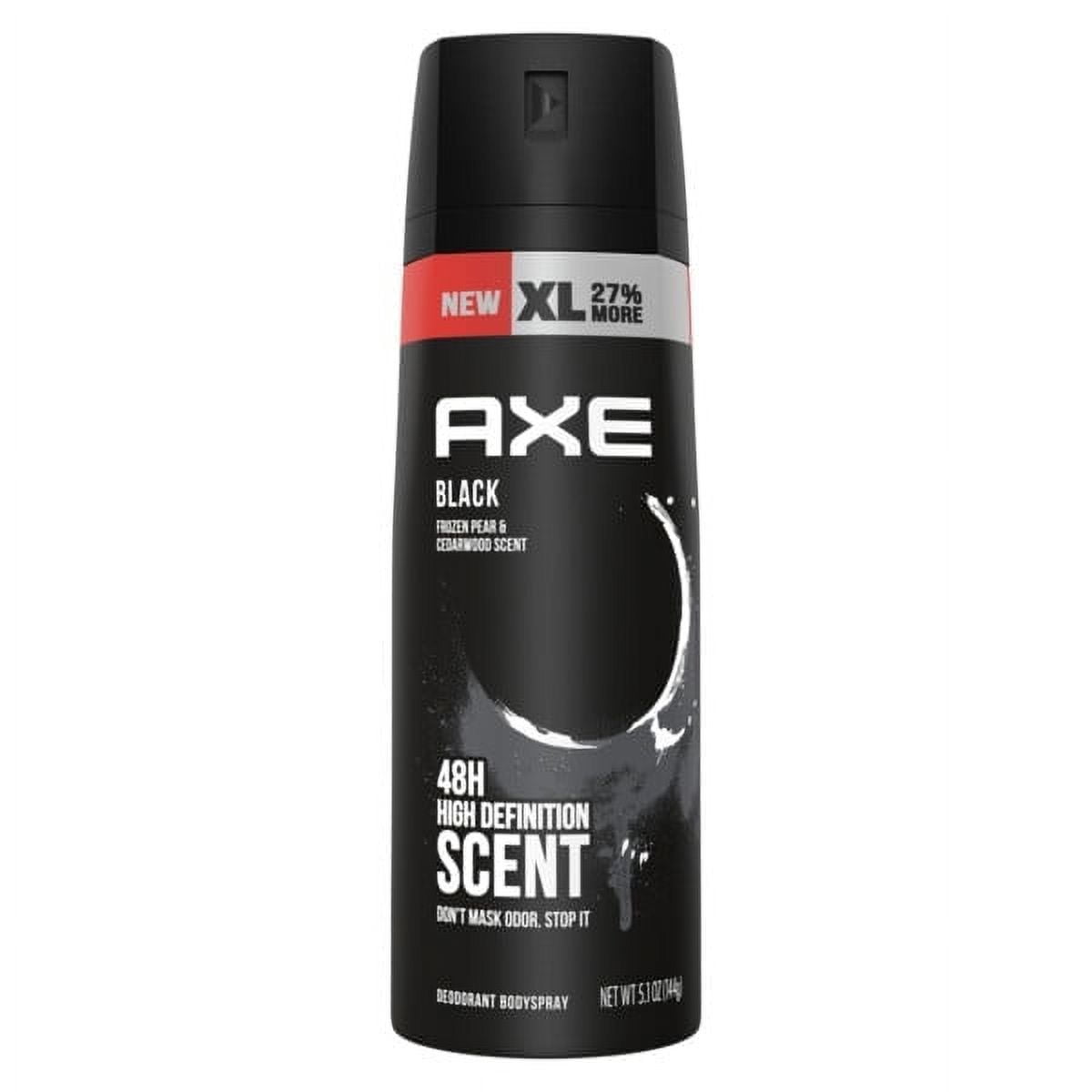 Axe Black Long Lasting Men's Deodorant Spray, Frozen Pear and Cedarwood ...