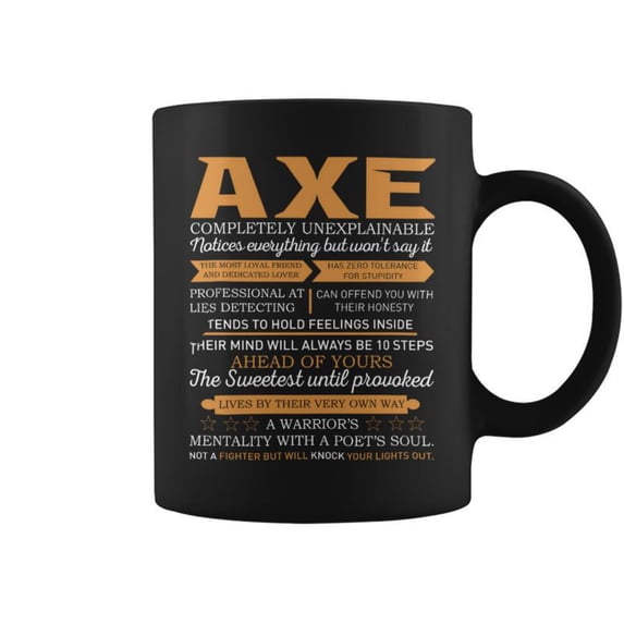 Axe Completely Unexplainable Notices Everything But WonT Say It Name ...
